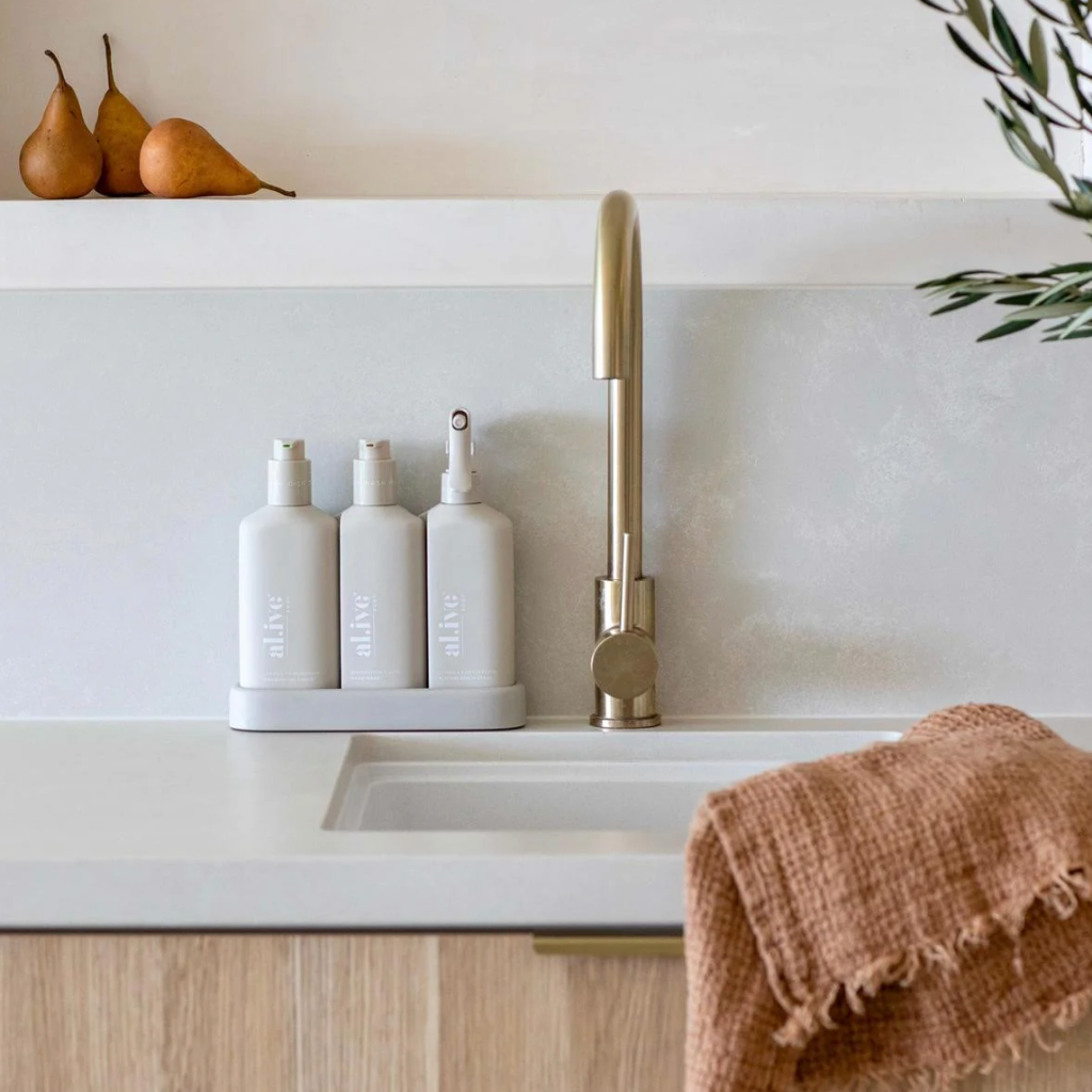 Alive Kitchen Trio - Dishwashing liquid, Hand Wash & Bench Spray ...