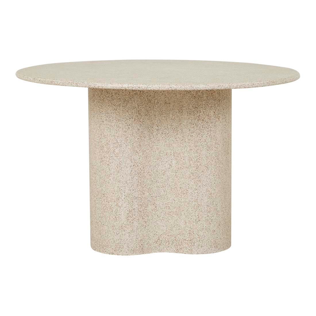 Artie Outdoor Wave Dining Table, Warm Sand - GlobeWest Perth Stockist ...