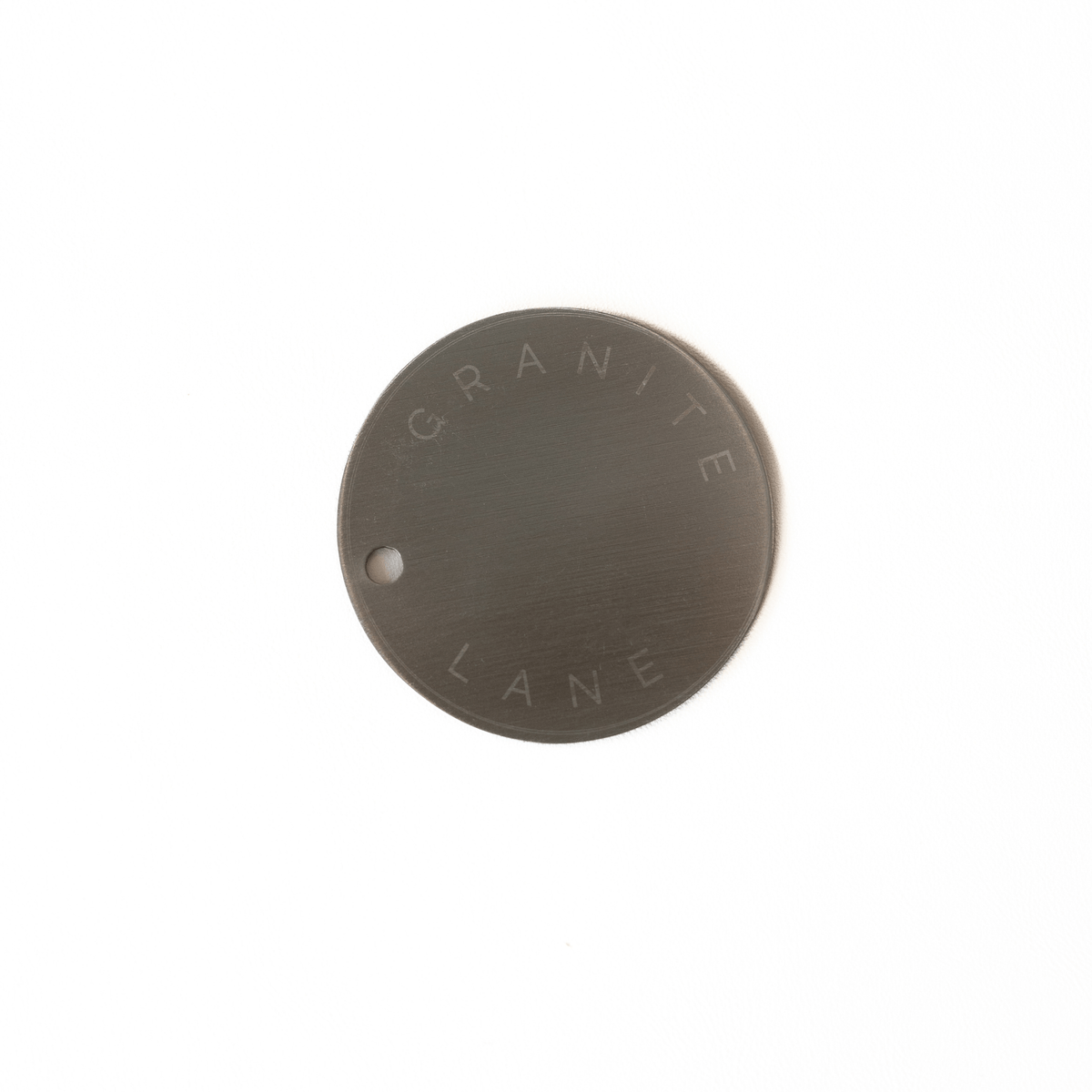 Studio Mirror Colour Swatch, Brushed Nickel – Granite Lane