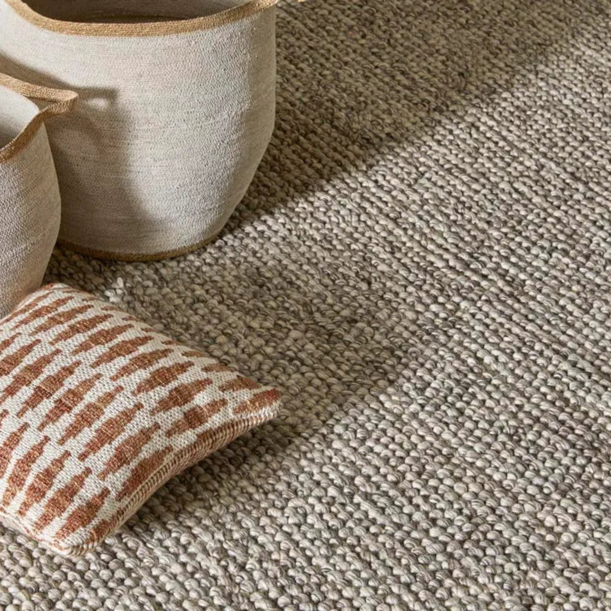 GlobeWest Tepih Bobble Rug, Fog - Perth Stockist + Free Shipping ...